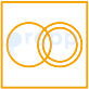 Select the venn diagram that best represents the relationship between ...