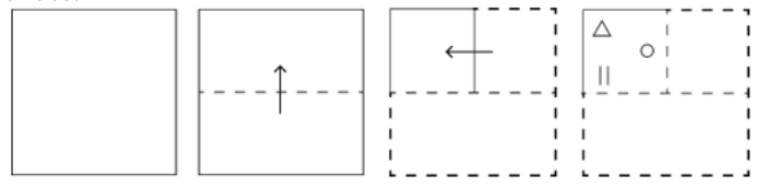 Paper Folding Unfolding Pattern - Solved Example