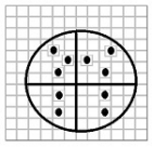 Paper Folding and Cutting Solution: Unfolding Pattern