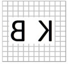 Mirror Image Reasoning: Figure with P, A, S Letters
