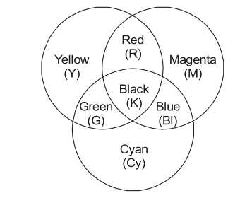 A color model is shown in the figure with color codes: Yellow (Y ...