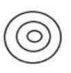 In the given diagram, the circle represents 'doctors', the triangle ...