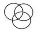 In the given diagram, the circle represents 'doctors', the triangle ...